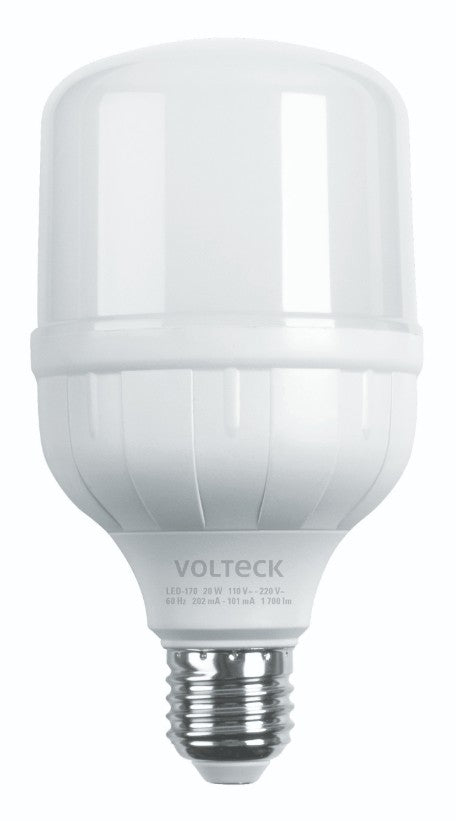 Volteck LED-170 Lámpara de LED, alta potencia, E26, 20 W, luz de día – Ferrenacional
