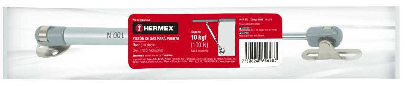 Hermex PIGA-100 Pistón a gas con capacidad de 100N / 10kg – Ferrenacional