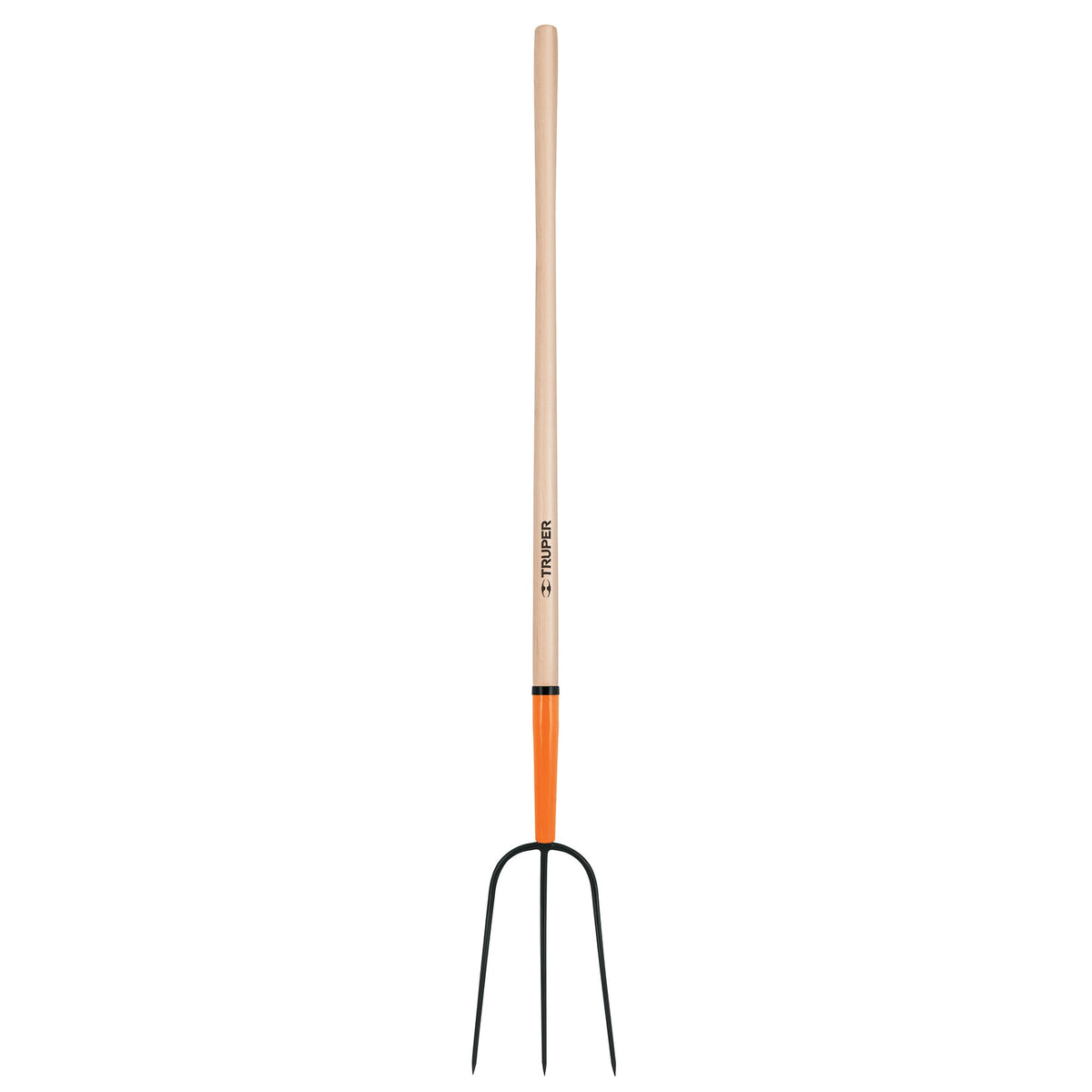 Truper BPJ-3 Bieldo para paja, 3 dientes, mango 48' – Ferrenacional