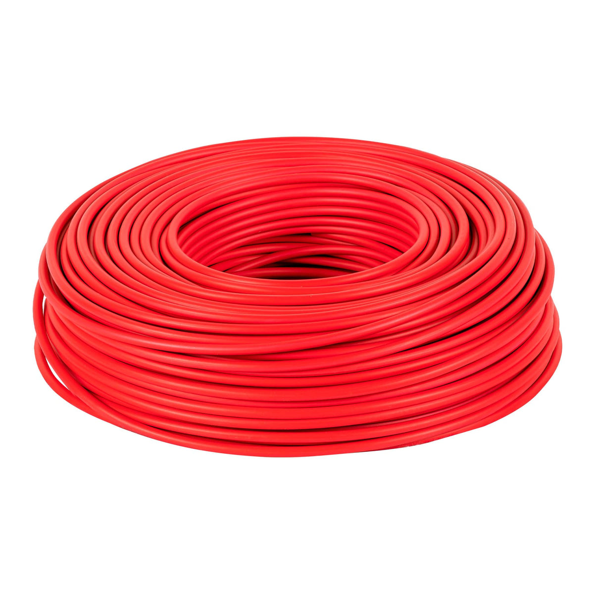 Volteck CAB-8R Cable THHW-LS, 8 AWG, color rojo rollo 100 m – Ferrenacional