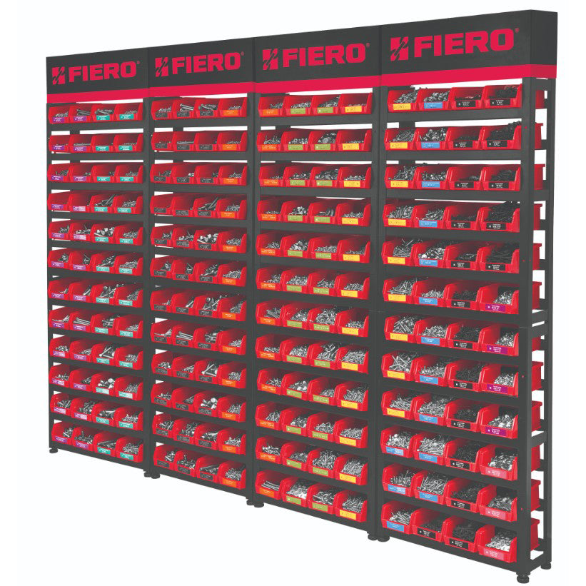 Fiero R-TOR-4 -Rack modular para tornillos con 192 gavetas – Ferrenacional